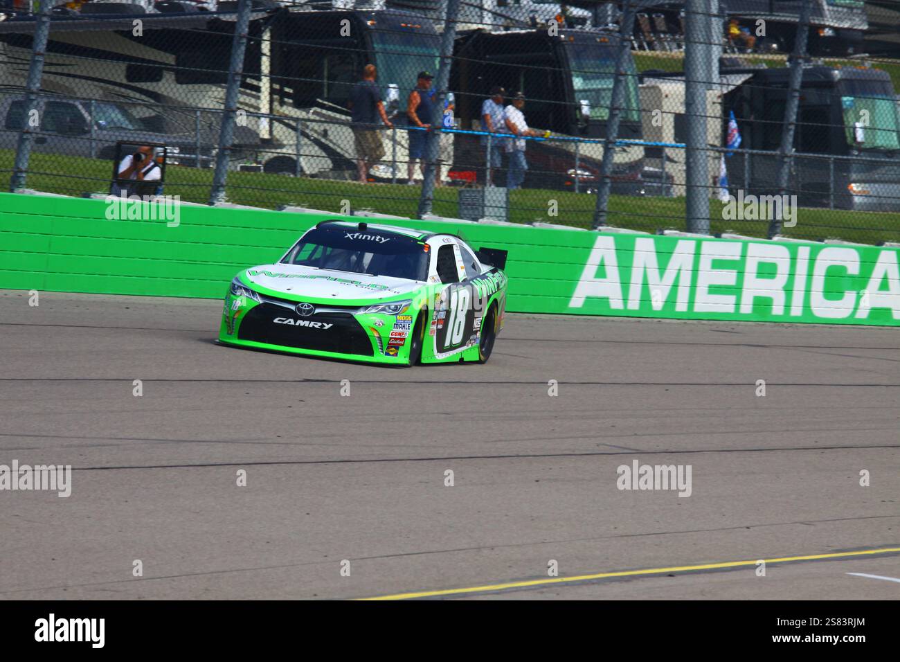 Newton, Iowa USA - July 30th, 2016: NASCAR Xfinity Iowa Speedway ...