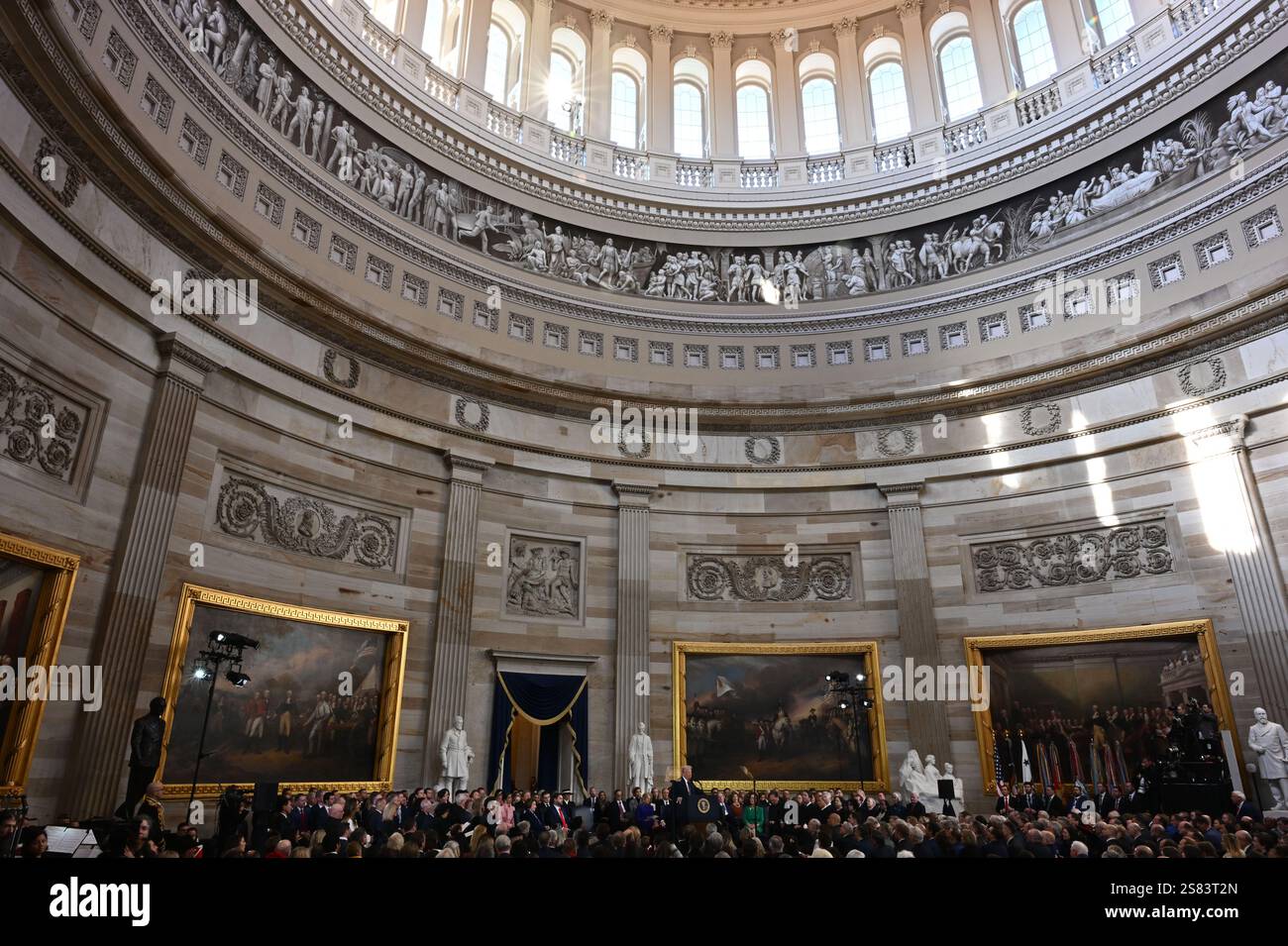 Washington, Dc, USA. 20th Jan, 2025. WASHINGTON, DC - JANUARY 20: Newly ...