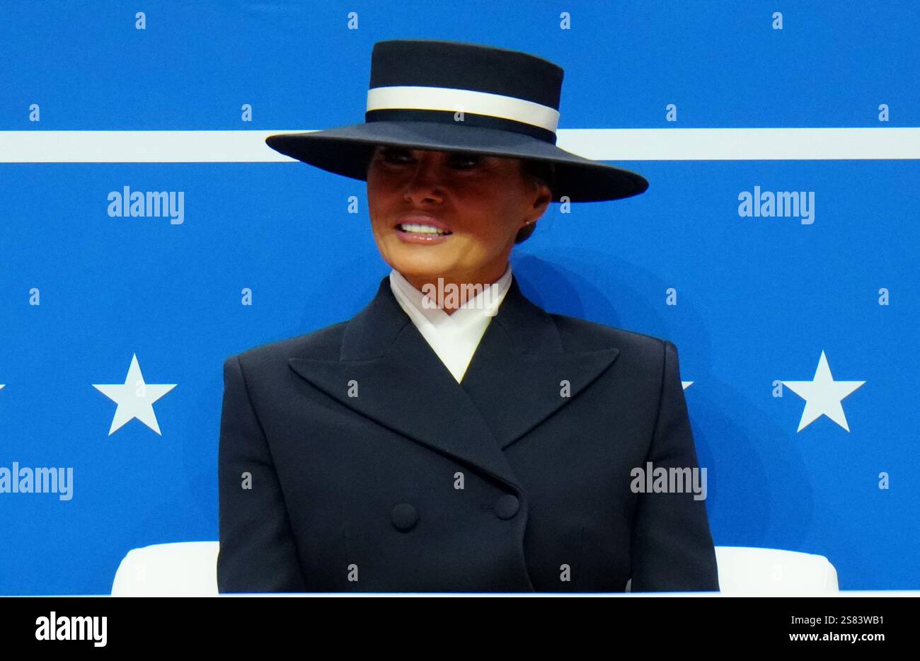 Washington, United States. 20th Jan, 2025. First Lady Melania Trump ...