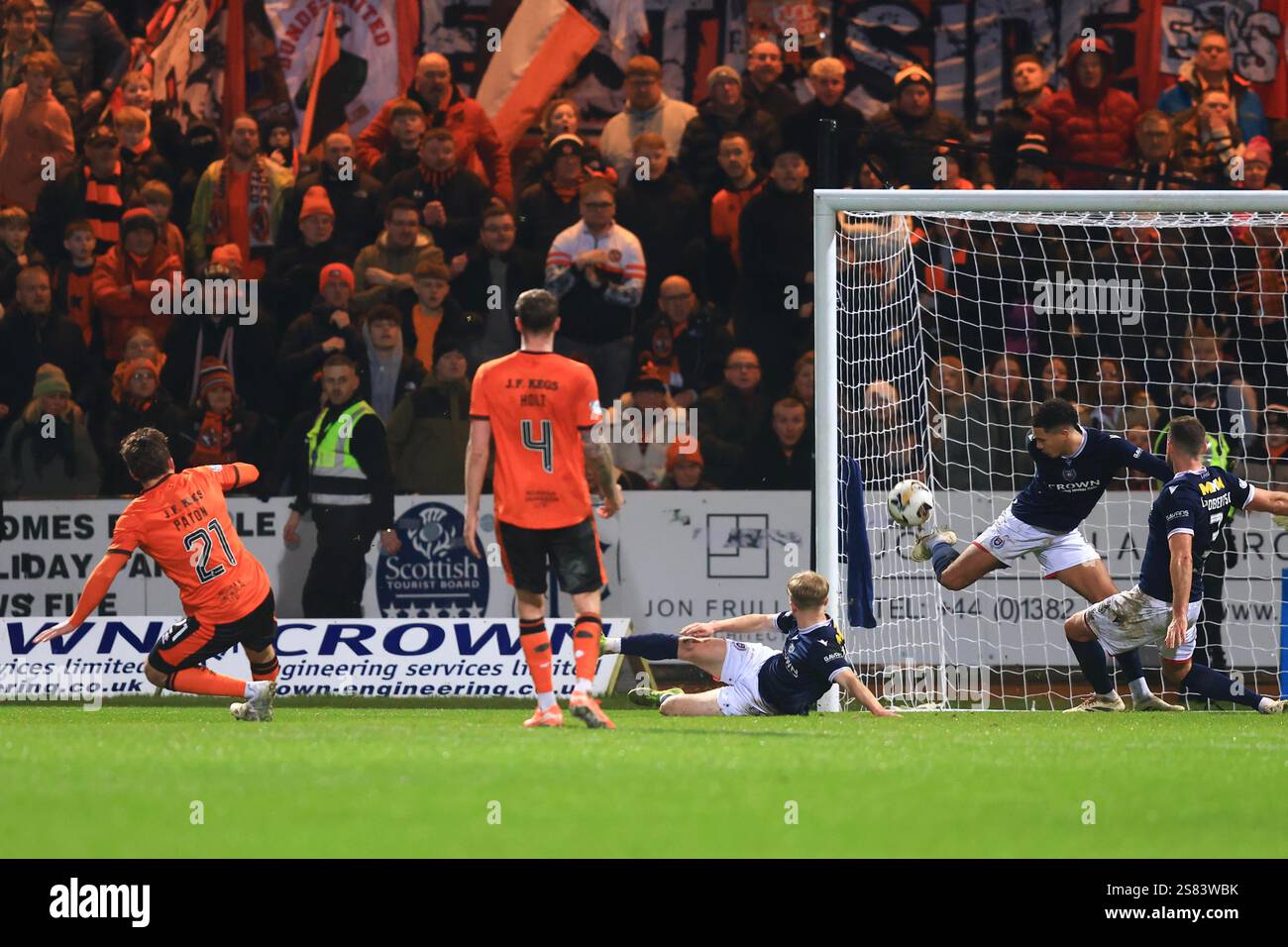 Dundee, Scotland. 20th January 2025; Dens Park, Dundee, Scotland ...