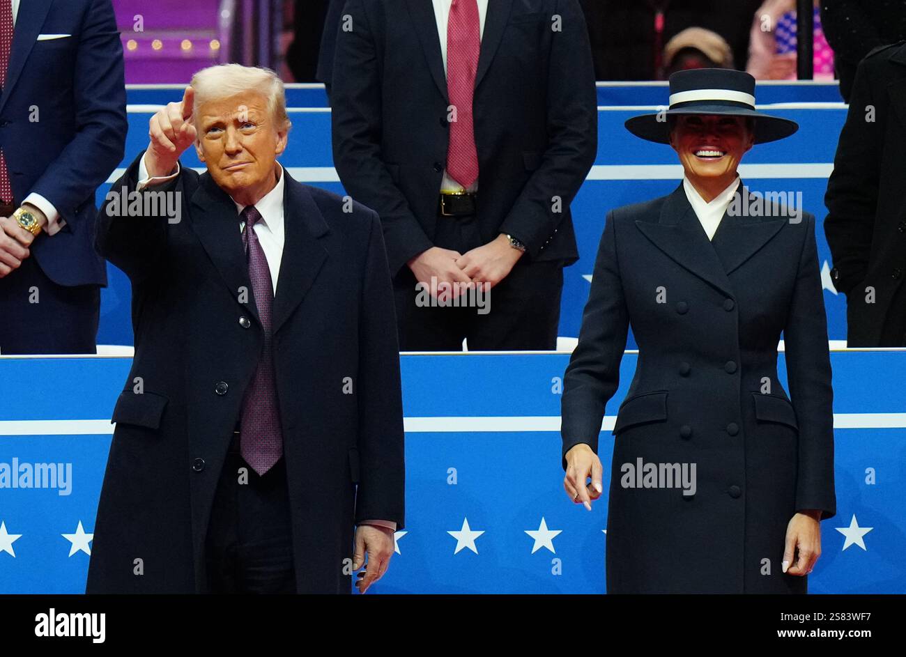 Washington, United States. 20th Jan, 2025. U.S. President Donald Trump ...