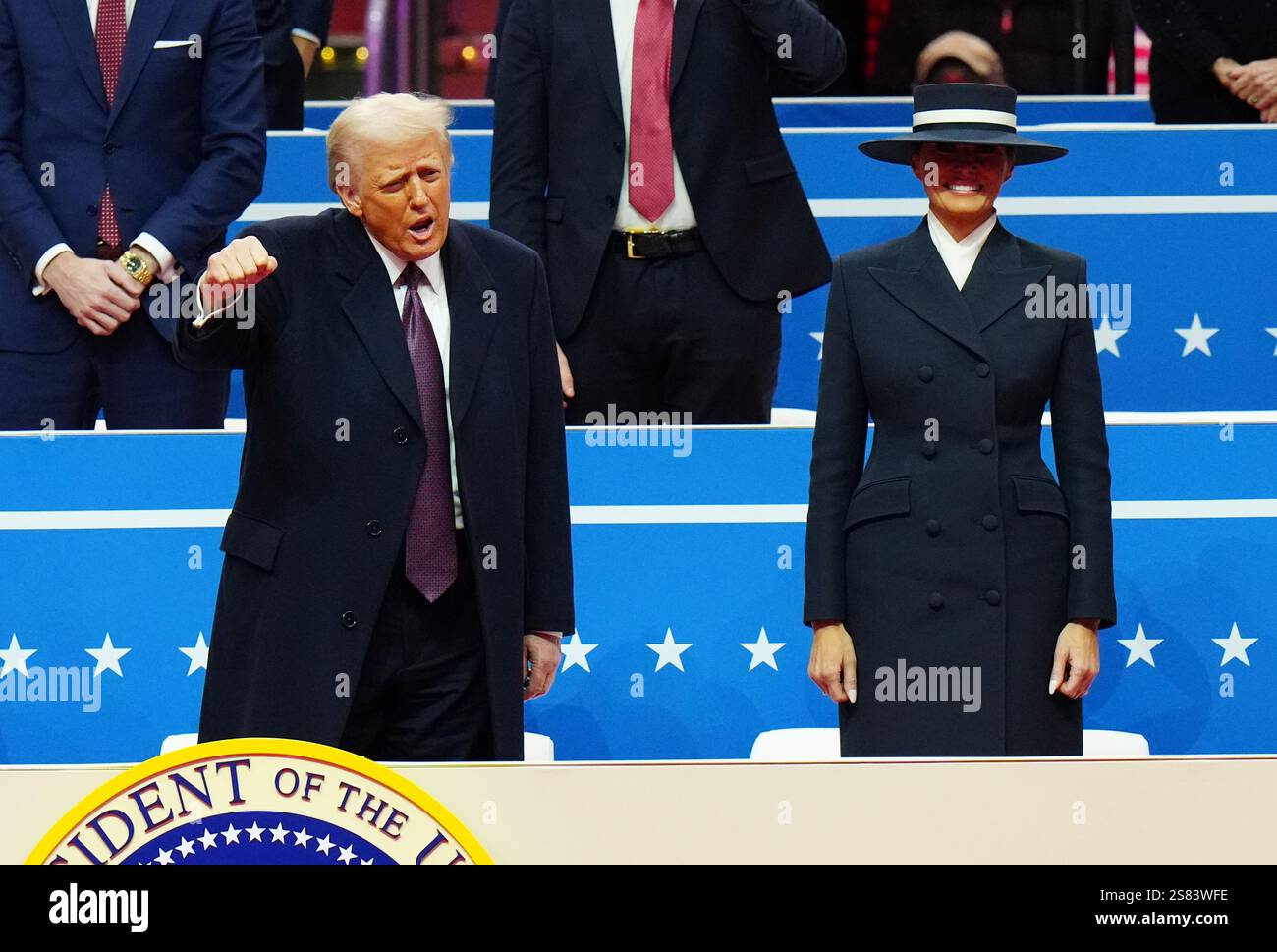 Washington, United States. 20th Jan, 2025. U.S. President Donald Trump ...