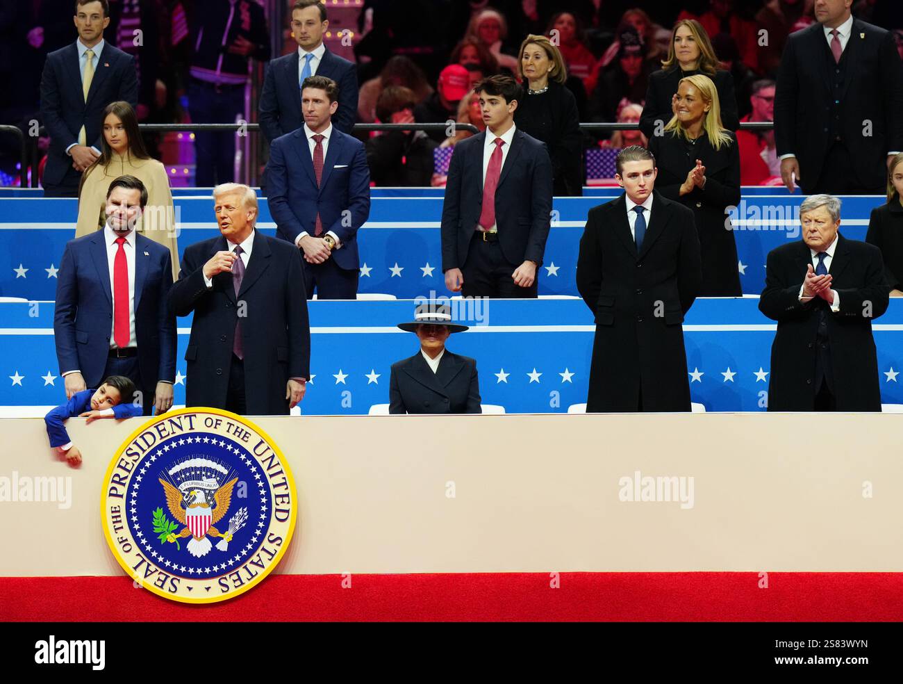 Washington, United States. 20th Jan, 2025. U.S. President Donald Trump ...