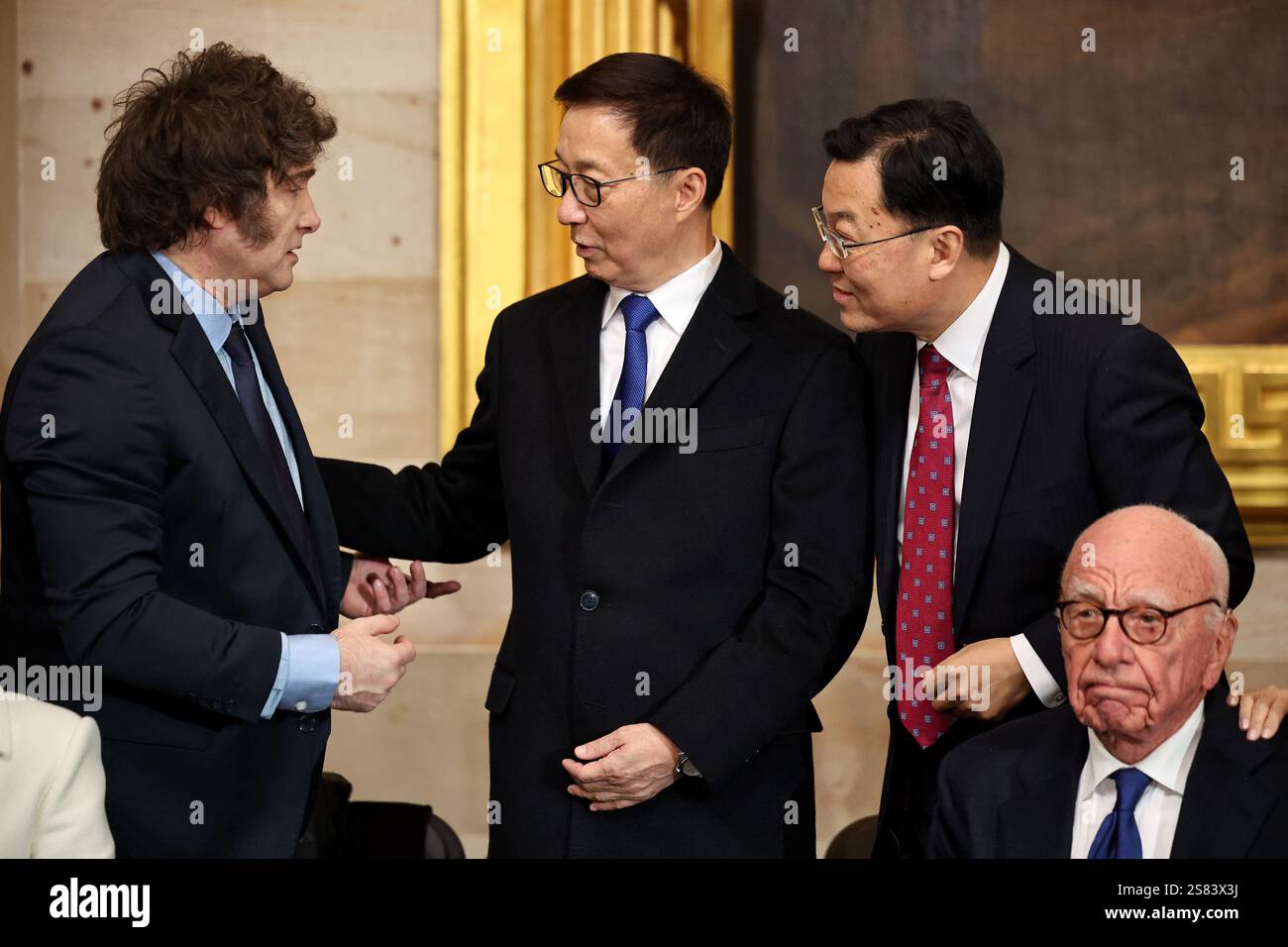 Washington Dc, United States. 20th Jan, 2025. President of Argentina ...