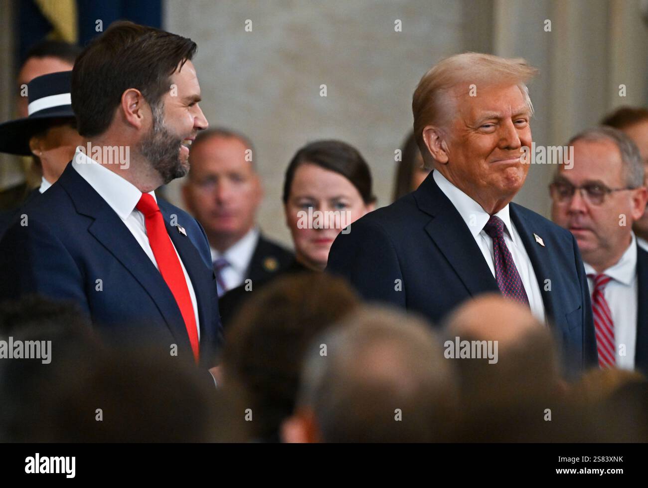 Washington, United States. 20th Jan, 2025. WASHINGTON, DC - JANUARY 20 ...