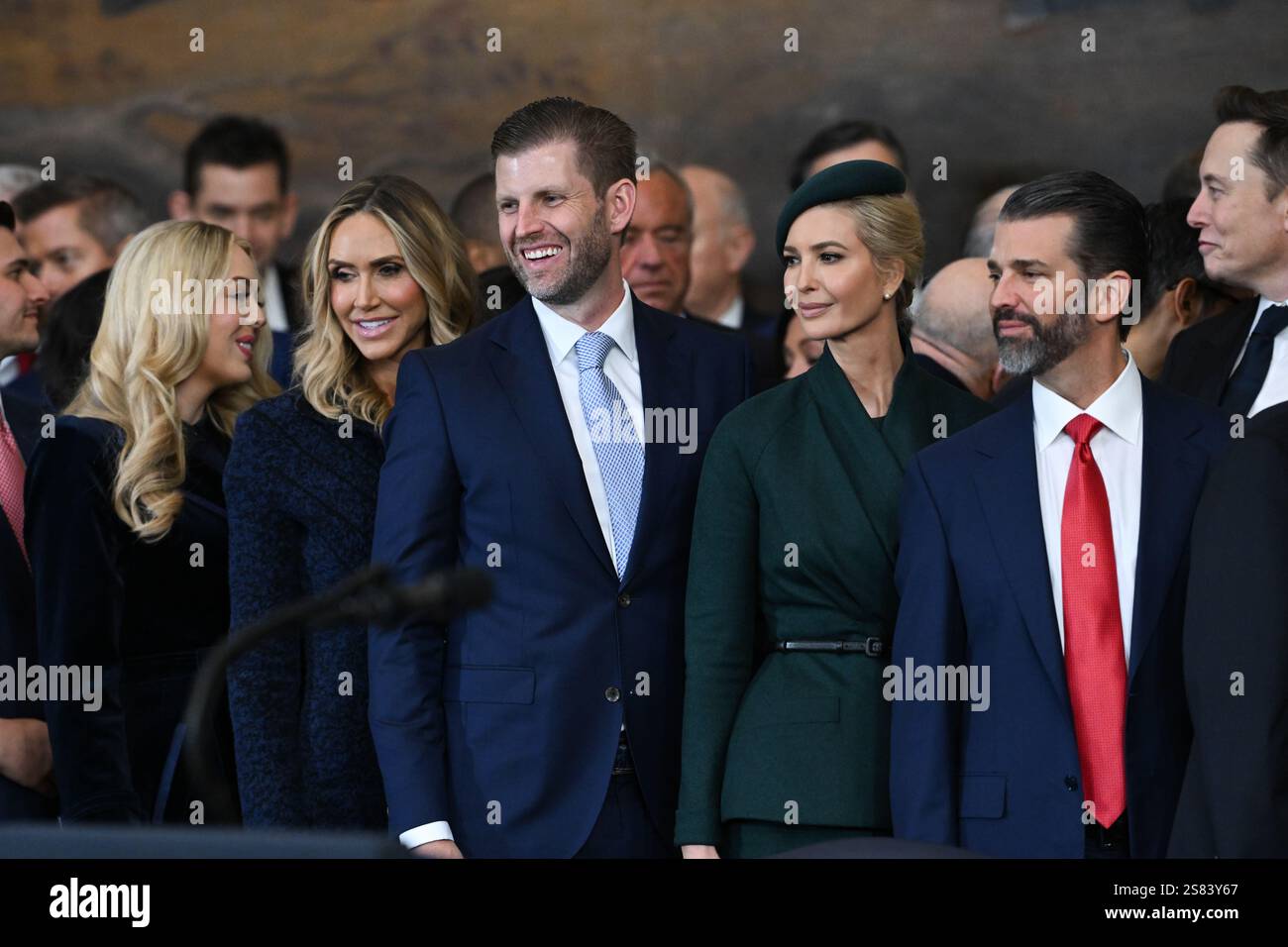 Washington, Dc, USA. 20th Jan, 2025. (L-R) Tiffany Trump, Lara Trump ...
