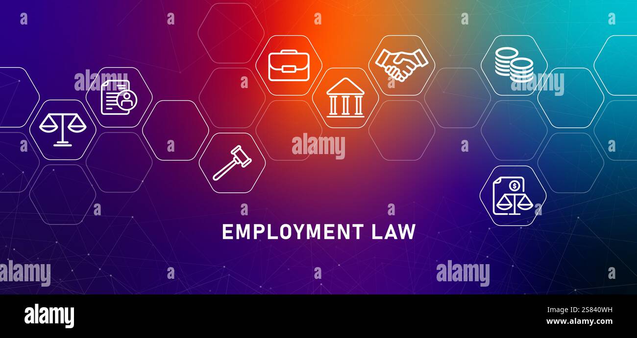 Employment Law labor policies gradient header worker rights legal ...