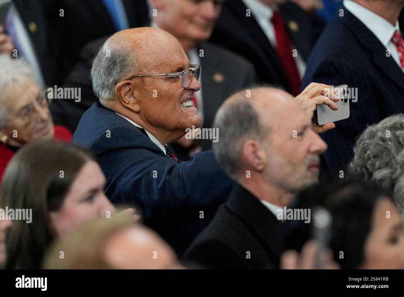 Washington, USA. 20th Jan, 2025. Rudy Giuliani attends the 60th ...