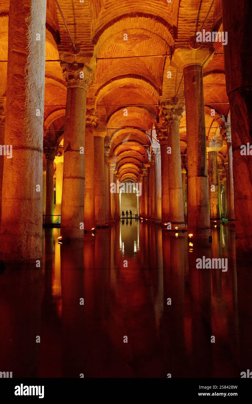 Basilica Cistern (Yerebatan Sarnıcı) an ancient underground water ...