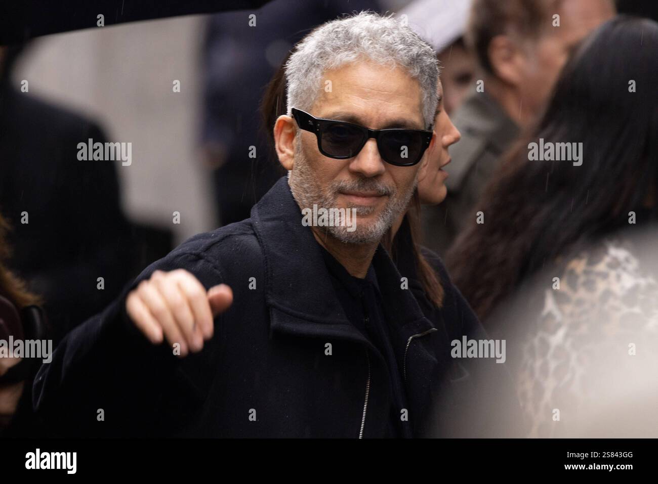 News - Giorgio Armani - Arrivals - Milan Fashion Week - Menswear Fall ...