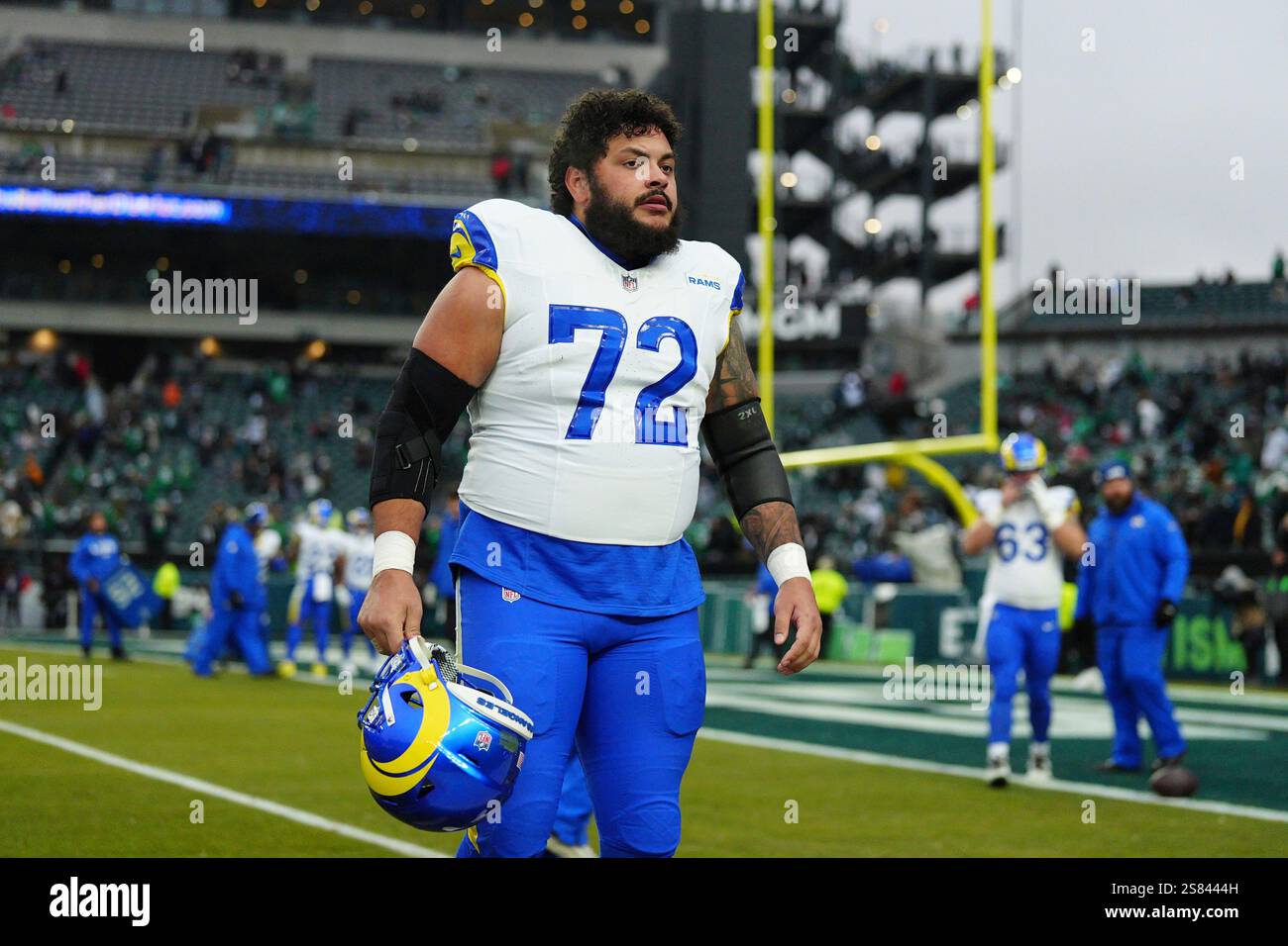 Los Angeles Rams' Jonah Jackson in action during an NFL football NFC ...