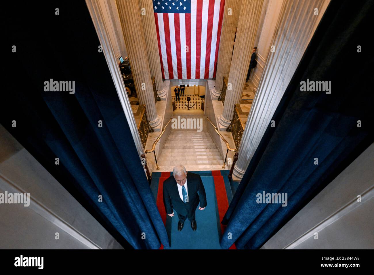 Former Vice President Mike Pence arrives at the 60th Presidential ...