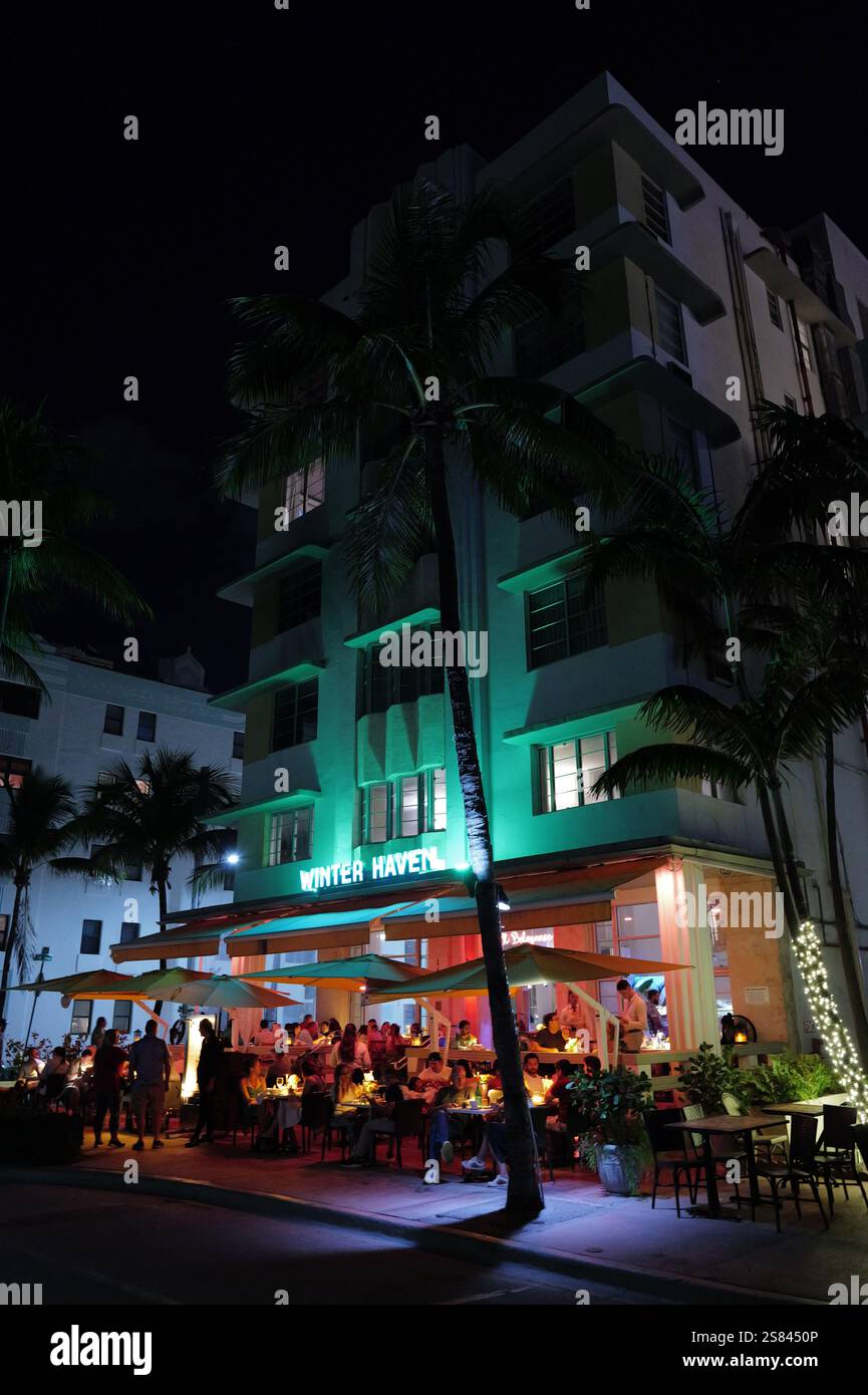 Miami Beach is world-famous for its Art Deco architecture, as seen in ...