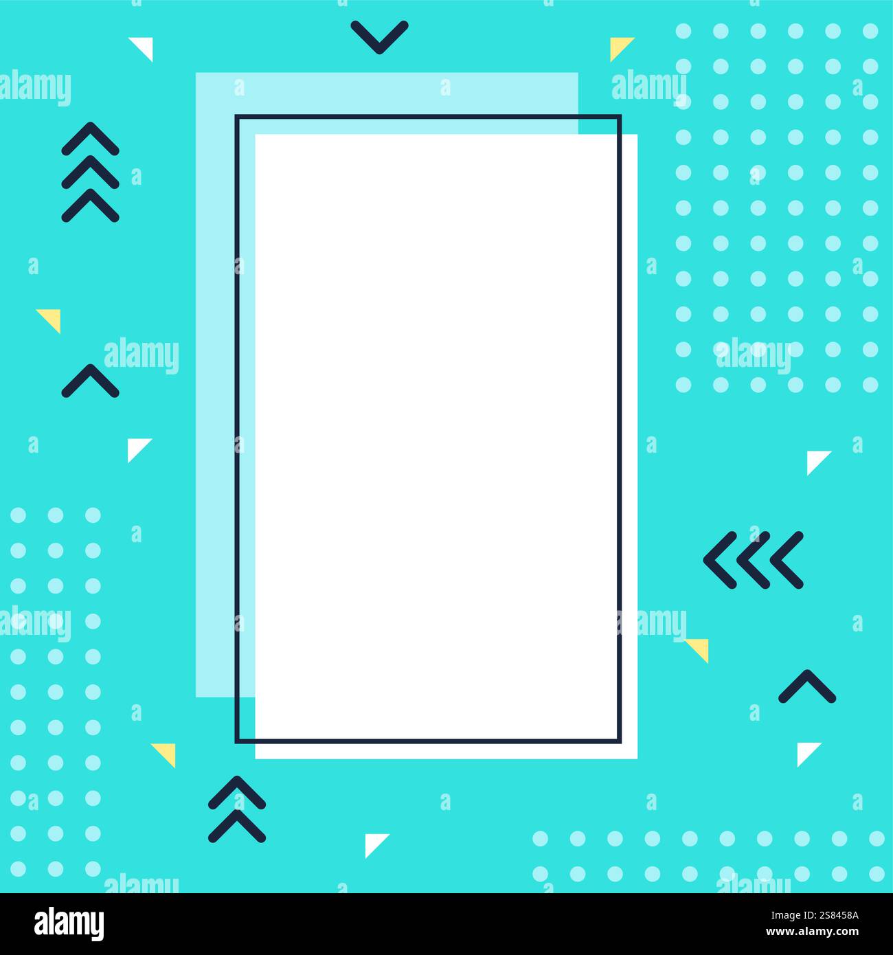 Dynamic geometric shapes in vibrant Stock Vector Images - Alamy