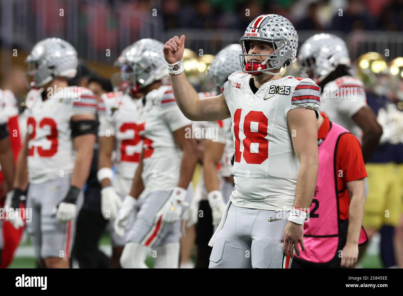 Atlanta, United States. 20th Jan, 2025. Ohio State quarterback Will ...