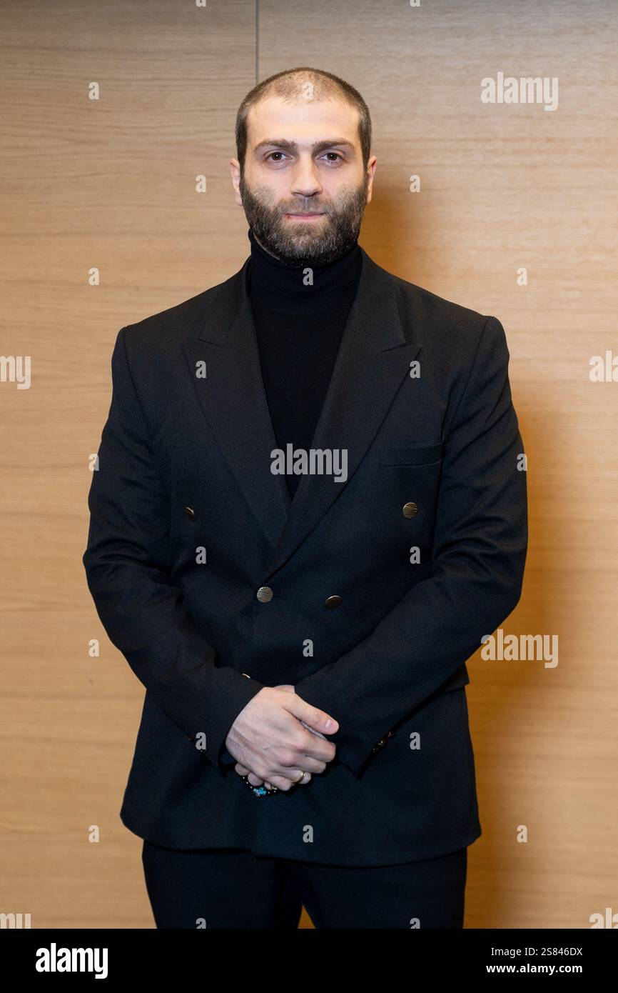 Akaki Popkhadze attending the Brule Le Sang Premiere at the Pathe ...
