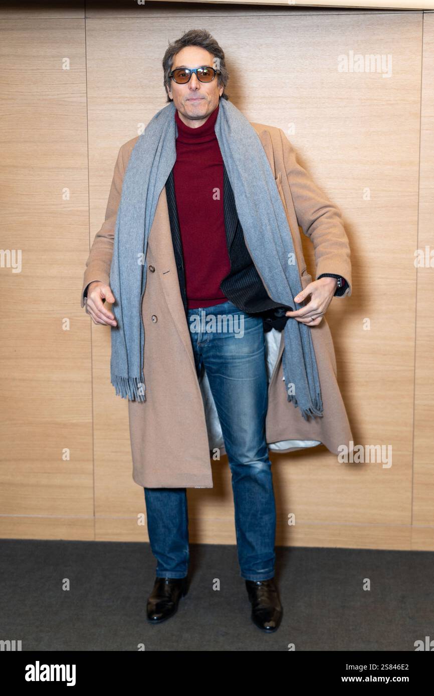 Paris, France. 20th Jan, 2025. Vincent Elbaz attending the Brule Le ...