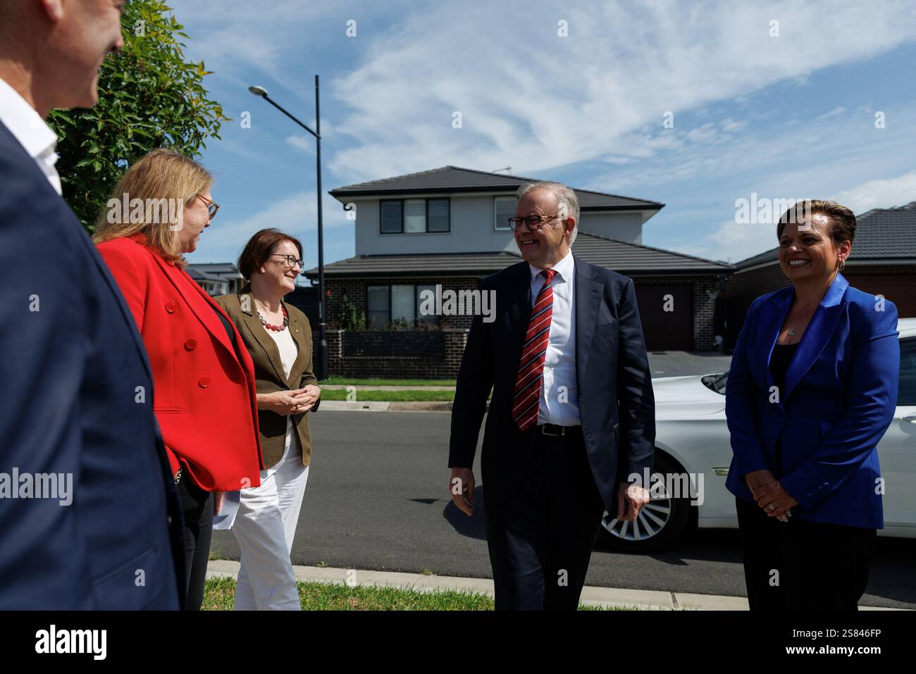 Sydney, Australia. 21st Jan, 2025. Prime Minister Anthony Albanese ...