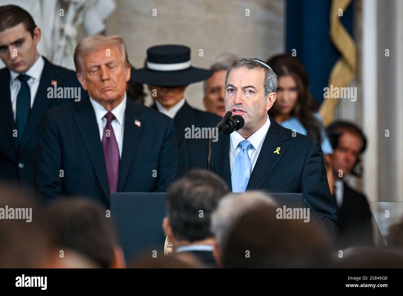 Washington, Dc, USA. 20th Jan, 2025. Yeshiva University's President ...