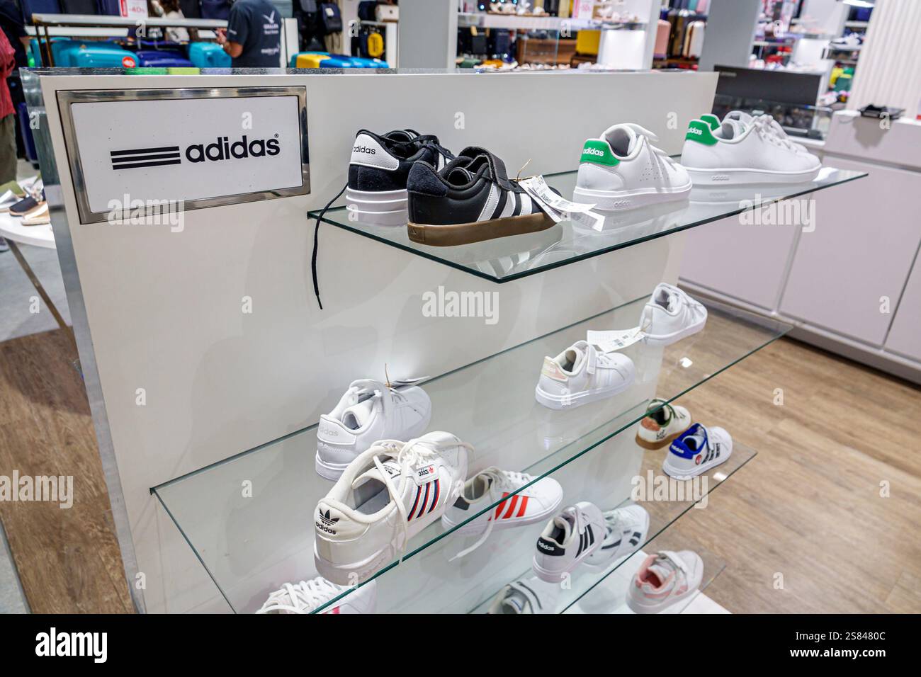 Interior adidas store on hi-res stock photography and images - Alamy