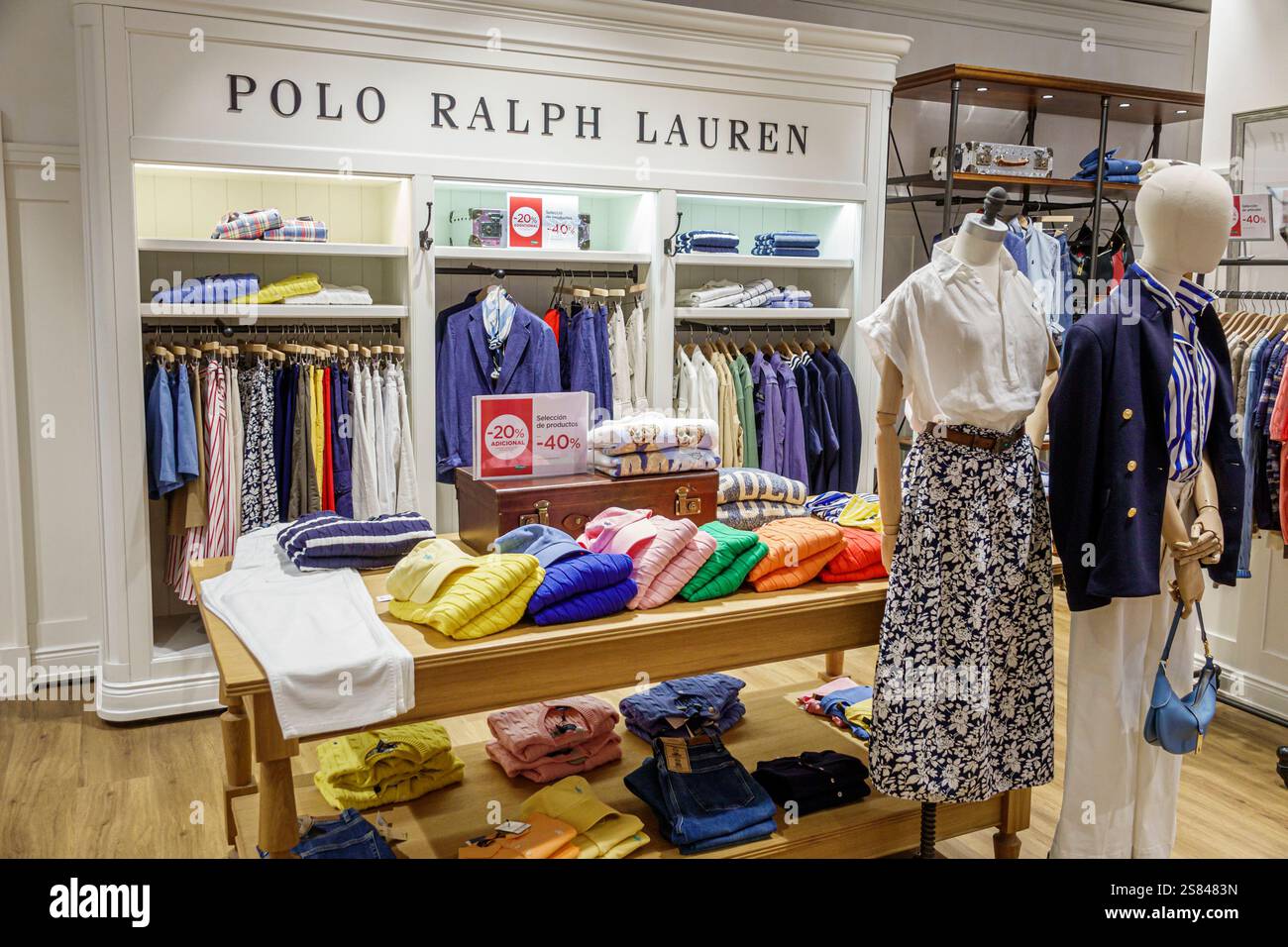 Folded polo display hi-res stock photography and images - Alamy