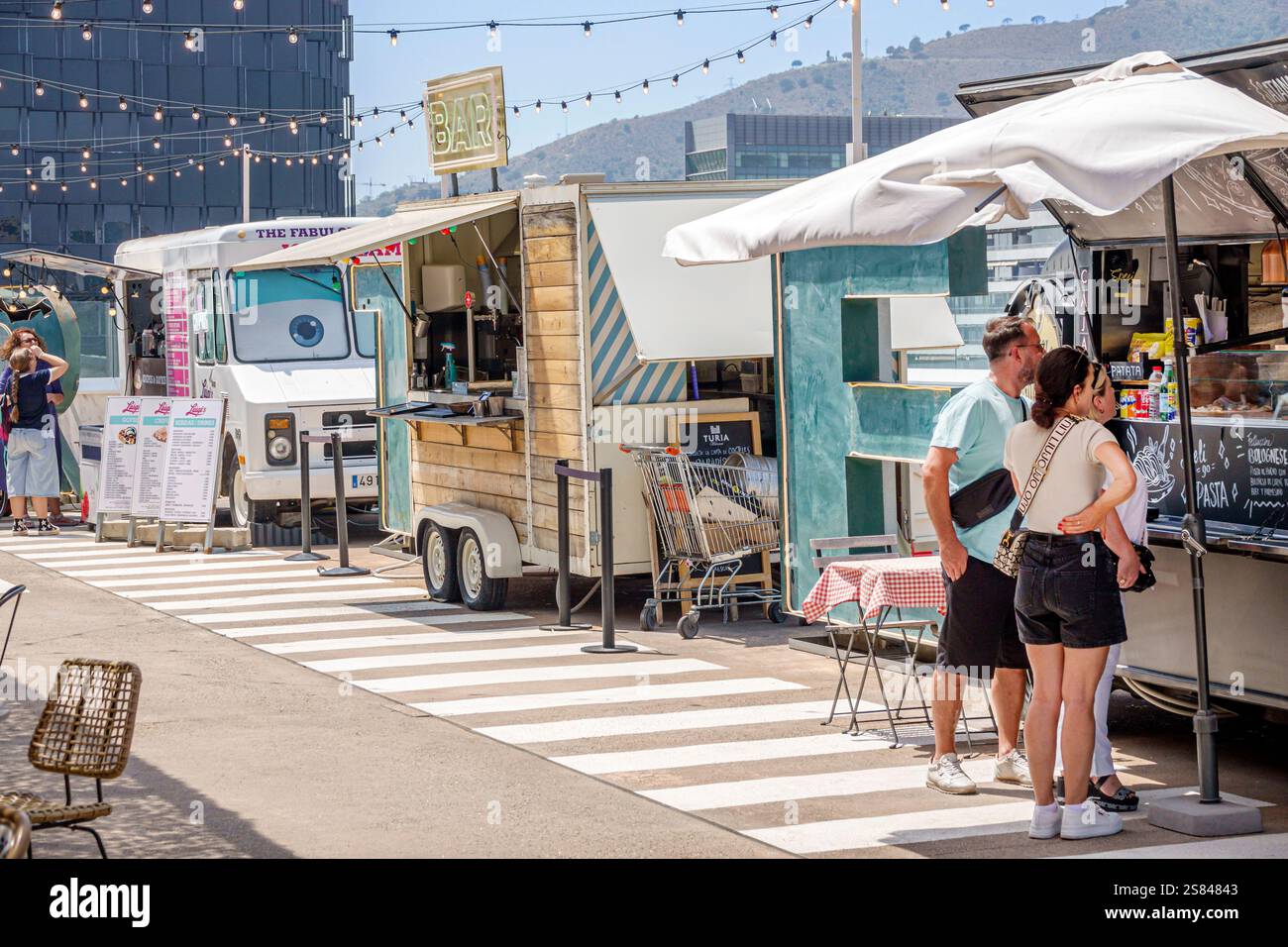 Barcelona Spain Les Corts,Avinguda Diagonal,El Corte Ingles,department ...