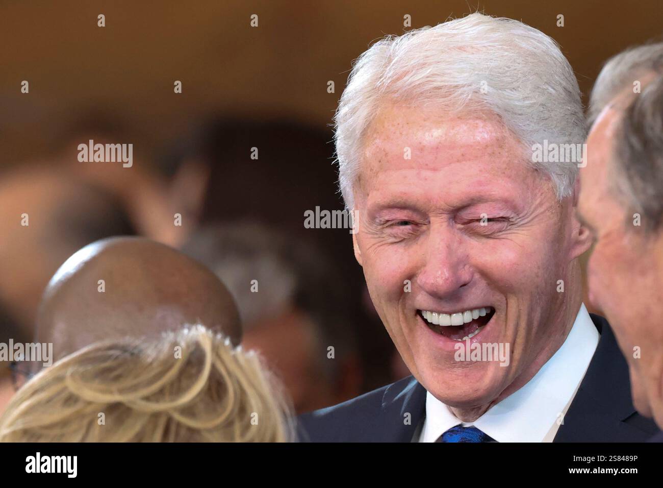 Washington, Dc, USA. 20th Jan, 2025. Former U.S. President Bill Clinton attends the Presidential ...