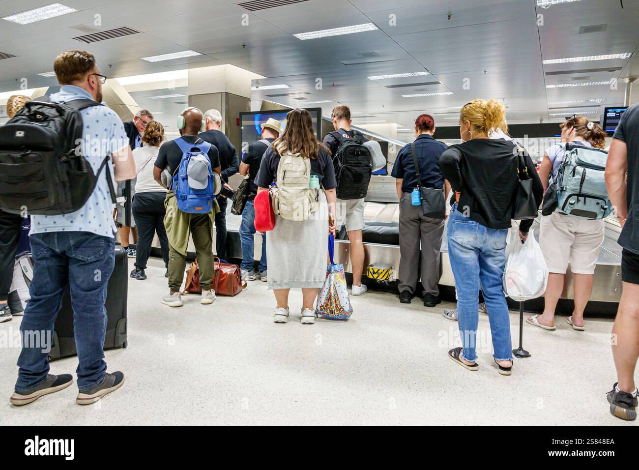 Miami Florida,MIA International Airport,inside interior,terminal ...