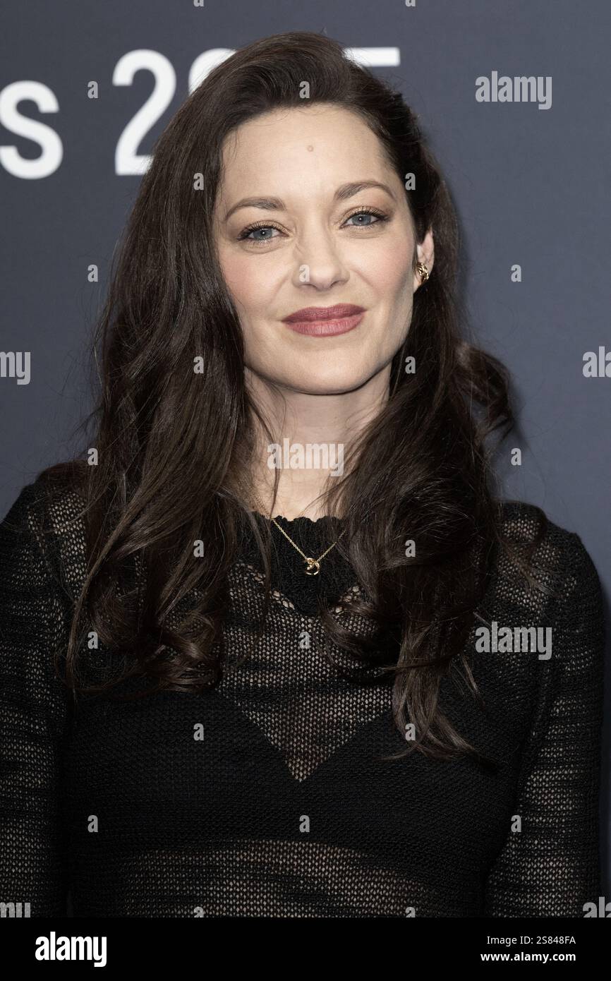 Paris, France. 20th Jan, 2025. Marion Cotillard attends the "Cesar ...