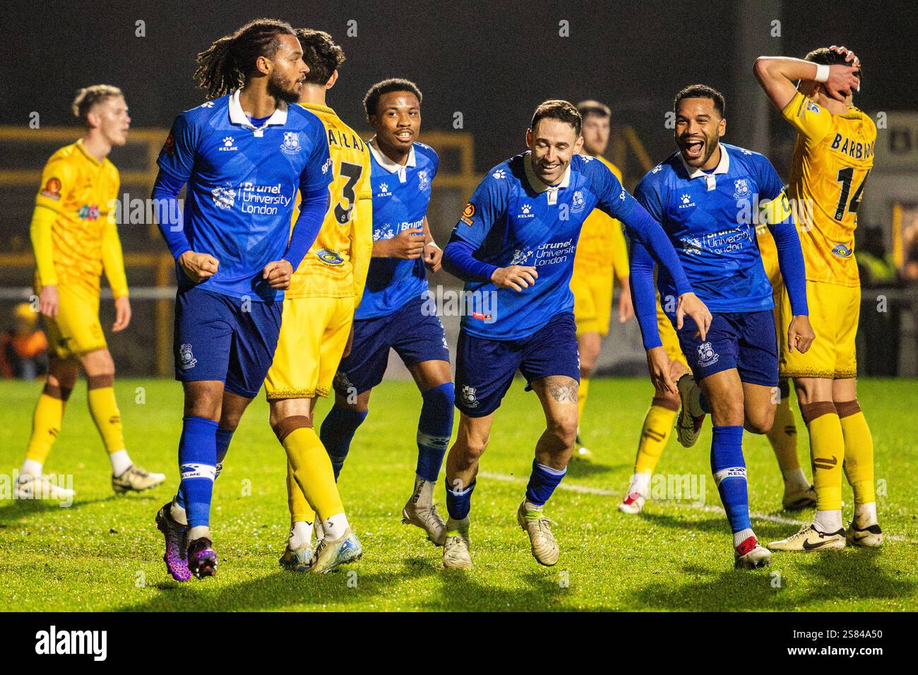 Adrian celebrates victory hi-res stock photography and images - Alamy