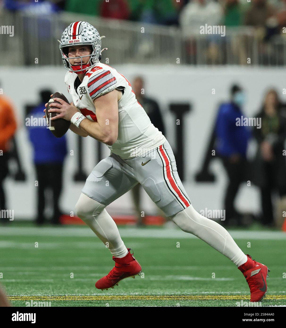 Atlanta, United States. 20th Jan, 2025. Ohio State quarterback Will ...