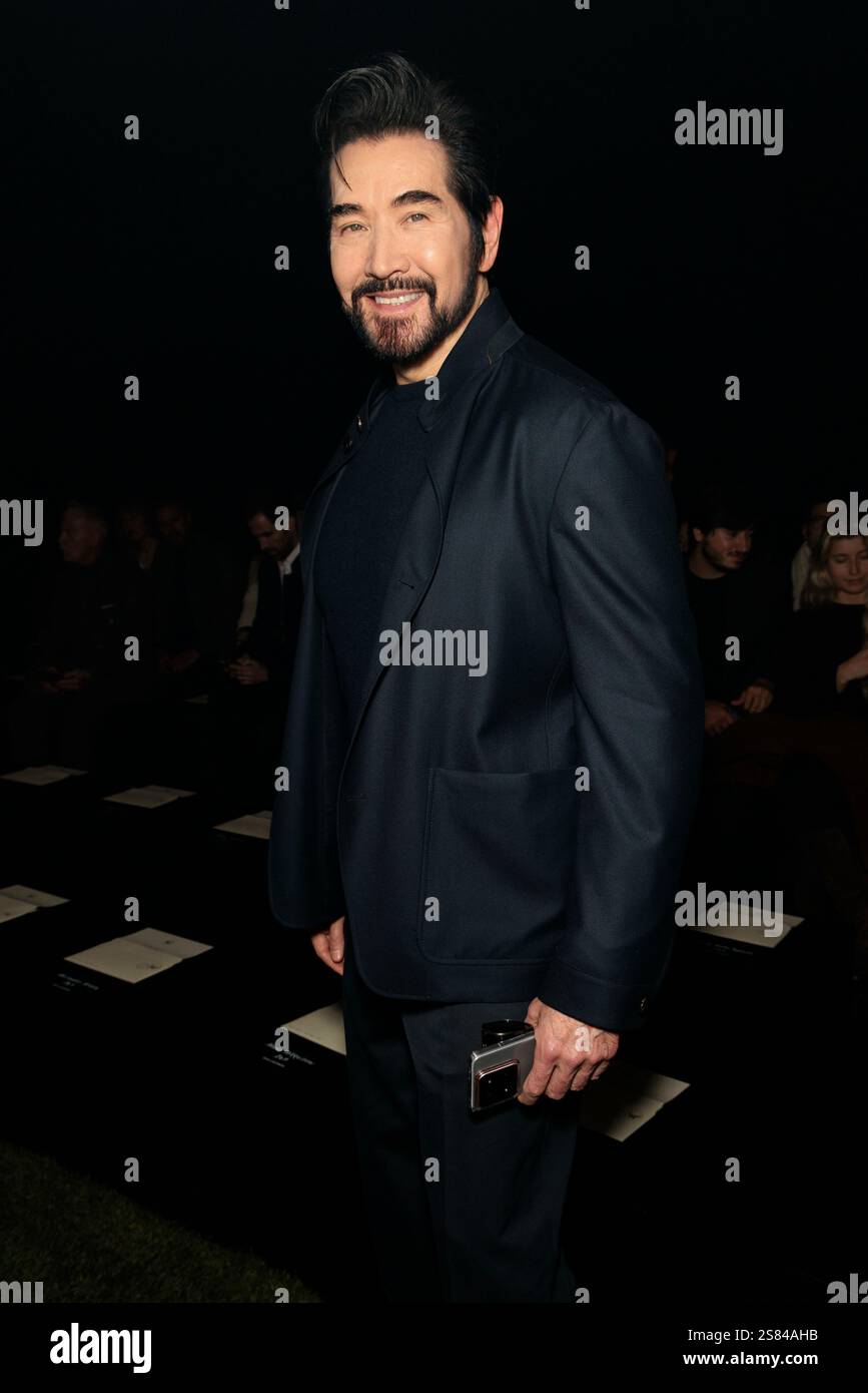 Milan, Italien. 20th Jan, 2025. Fei Xiang aka Kris Phillips attends ...