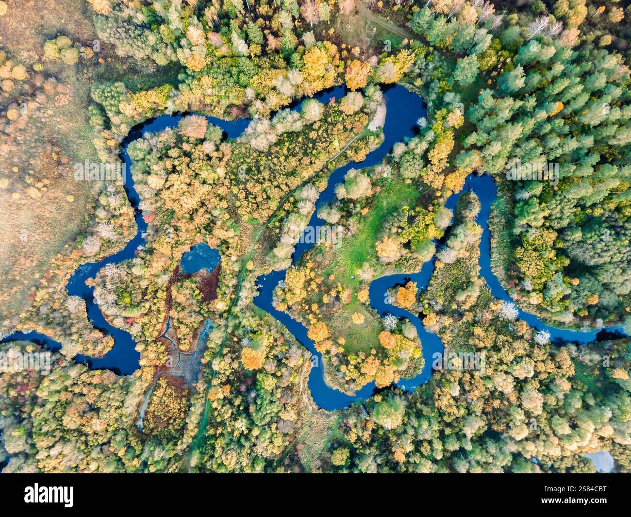 Loops in vibrant shades hi-res stock photography and images - Alamy