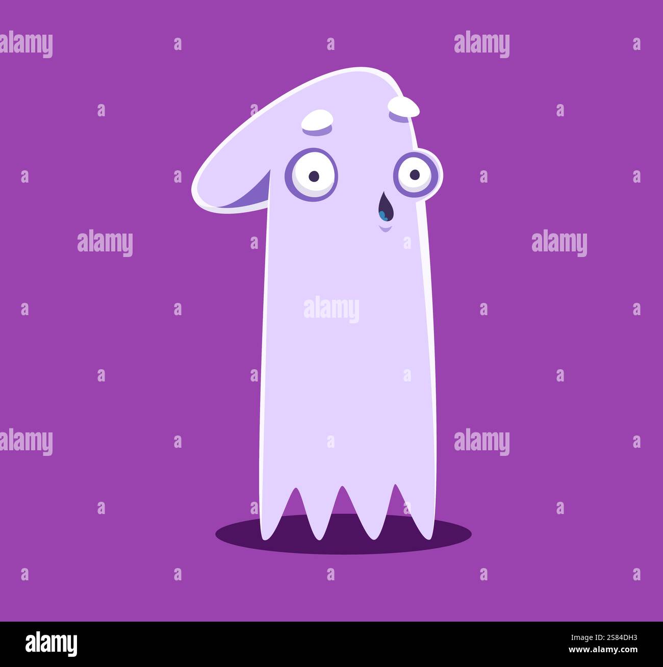 Halloween font digit 1 one crazy monster character. Crazy alien ...