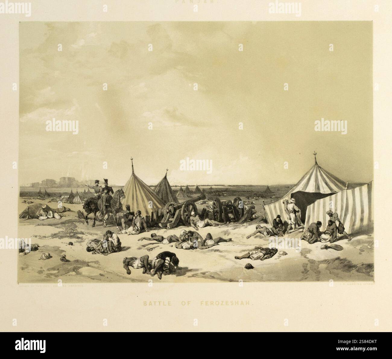 1845 the first anglo sikh war hi-res stock photography and images - Alamy