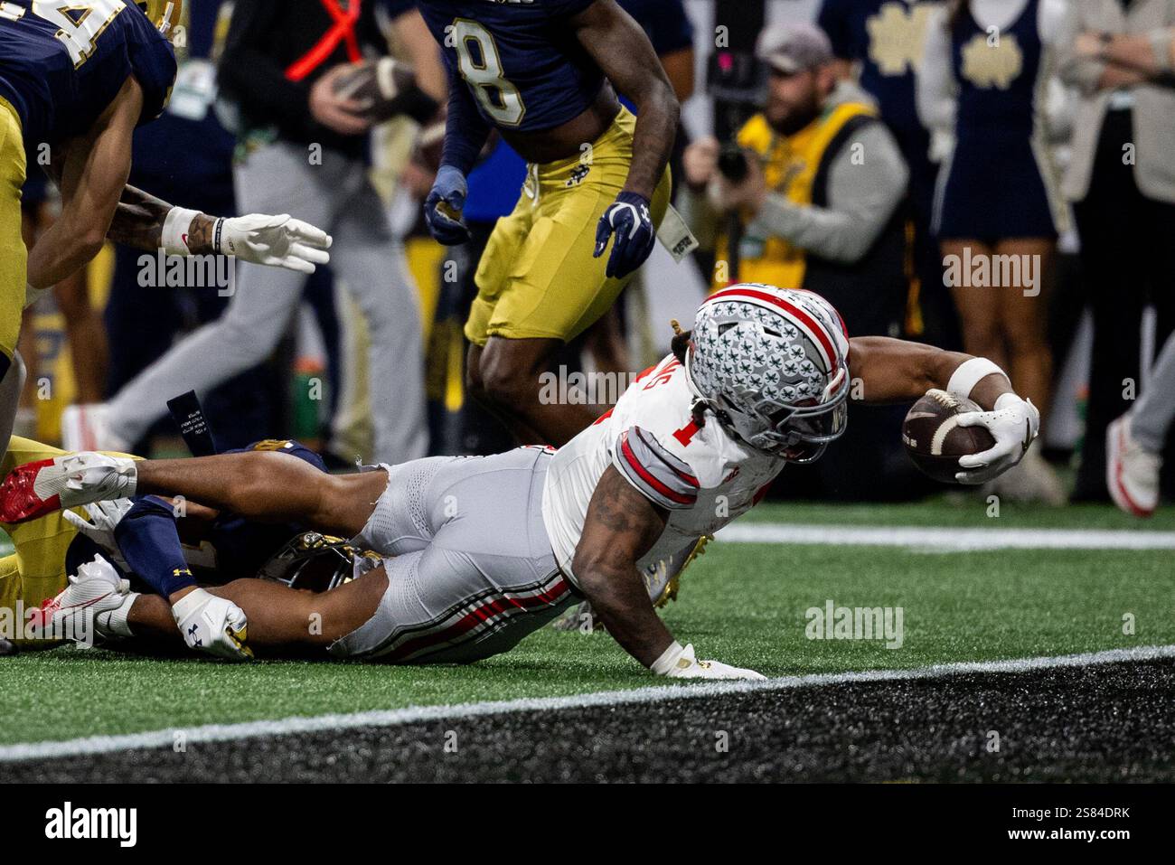 Atlanta, United States. 20th Jan, 2025. January 20, 2025: Ohio State ...