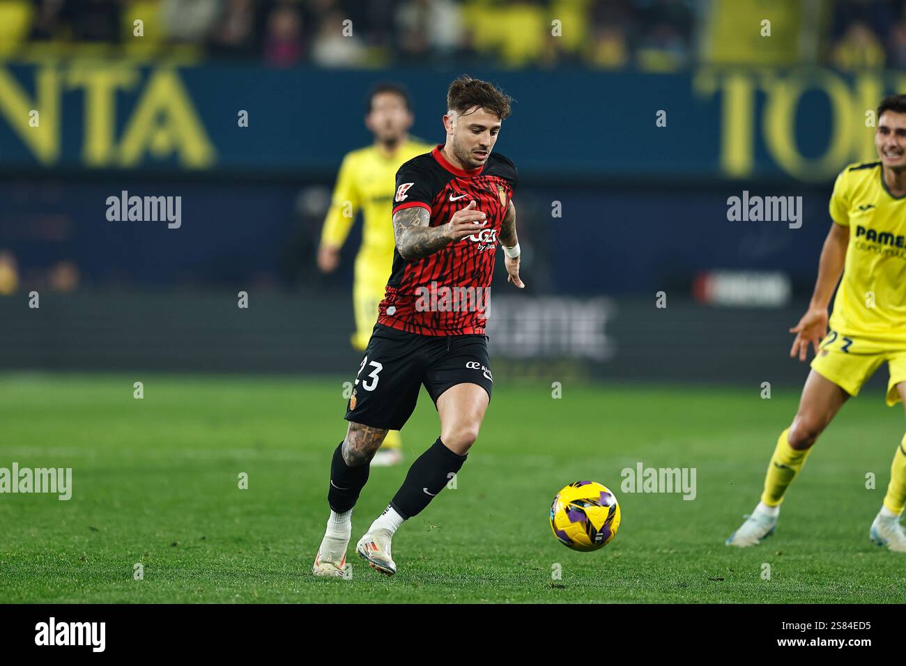 Vila-Real, Spain. 20th Jan, 2025. Pablo Maffeo (Mallorca) Football ...