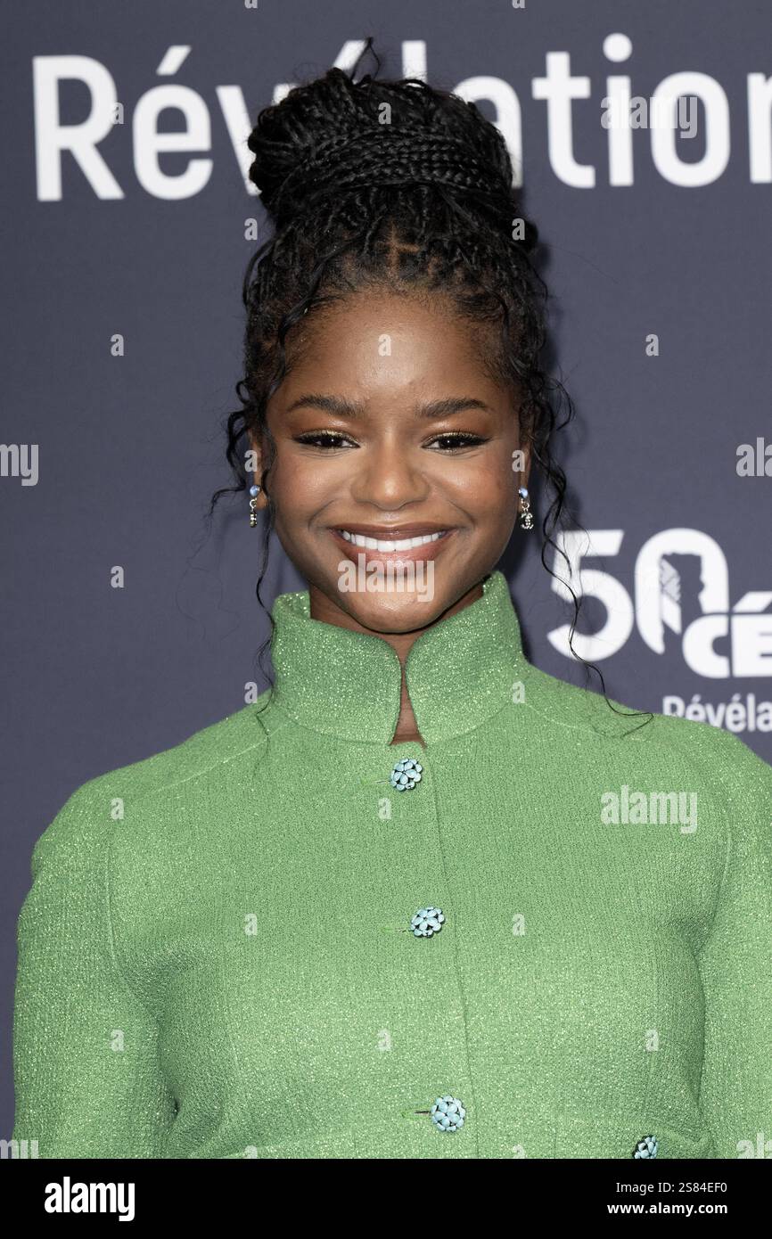 Melodie Simina attends the "Cesar - Revelations 2025" Photocall at ...