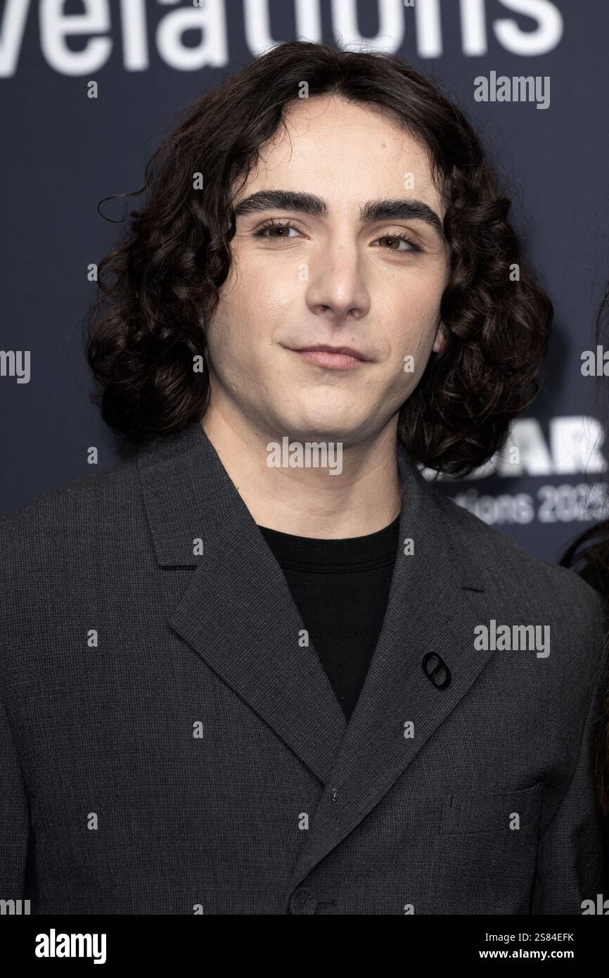 Paris, France. 20th Jan, 2025. Louis Memmi attends the "Cesar ...