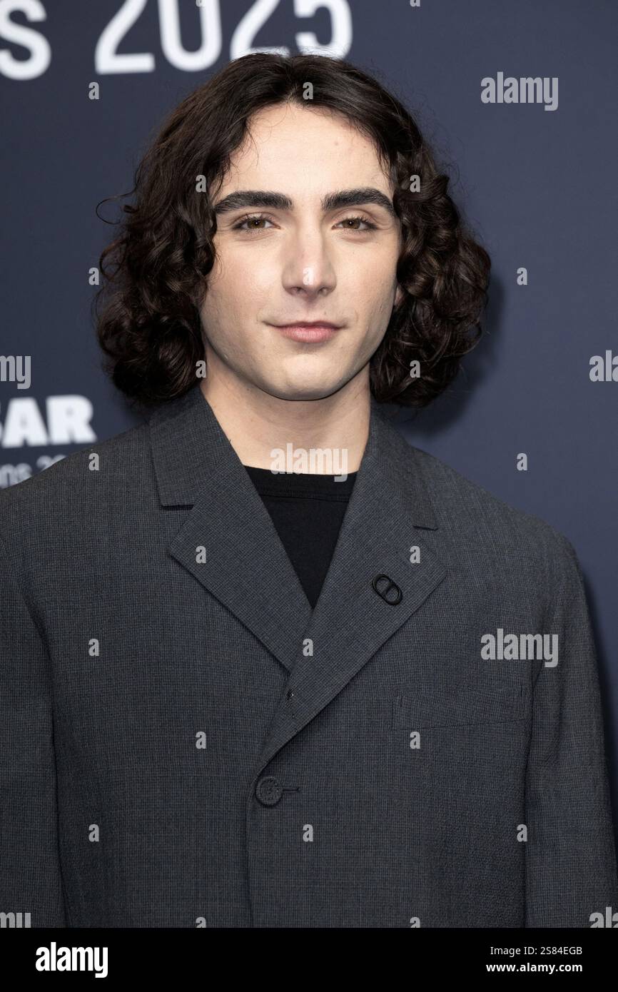 Paris, France. 20th Jan, 2025. Louis Memmi attends the "Cesar ...