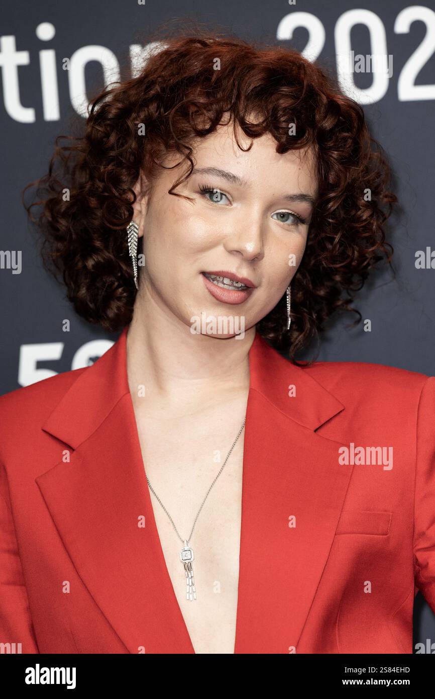 Paris, France. 20th Jan, 2025. Lucie Charles-Alfred attends the "Cesar ...