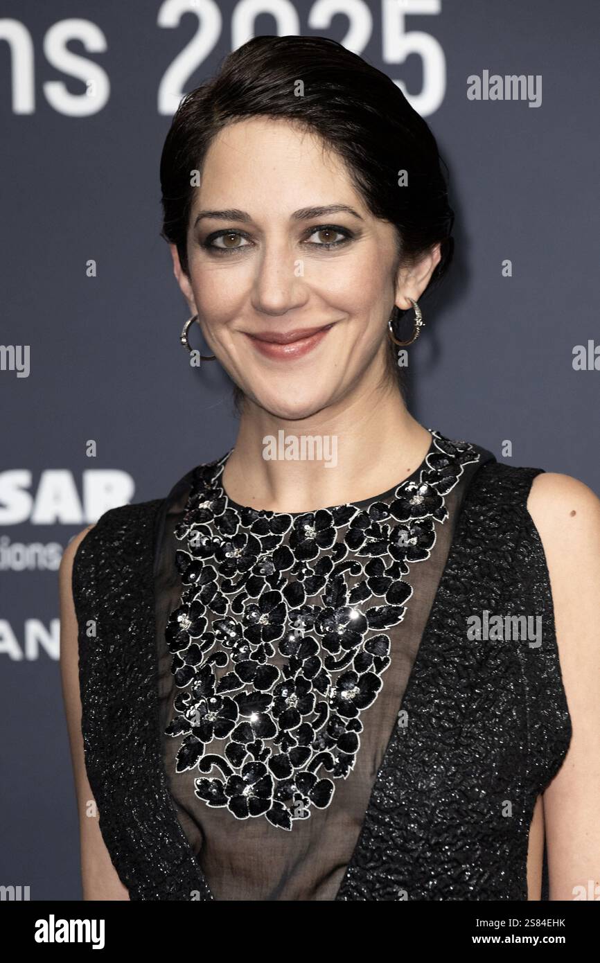 Paris, France. 20th Jan, 2025. Zahra Amir Ebrahimi attends the "Cesar ...