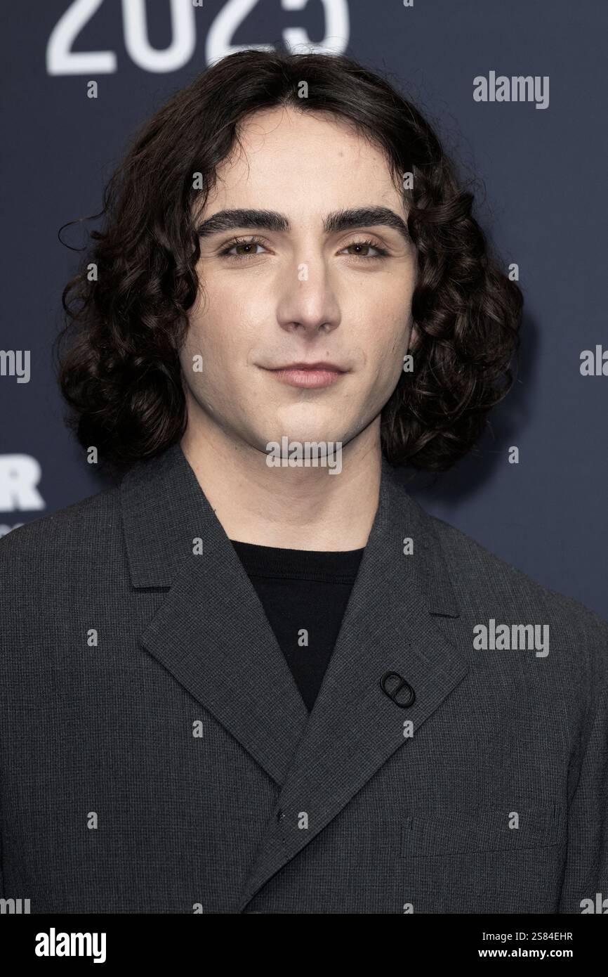 Paris, France. 20th Jan, 2025. Louis Memmi attends the "Cesar ...
