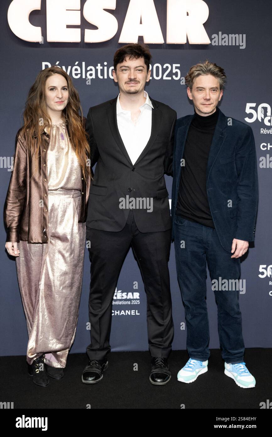 Paris, France. 20th Jan, 2025. Anne-Sophie Bailly, Charles Peccia ...