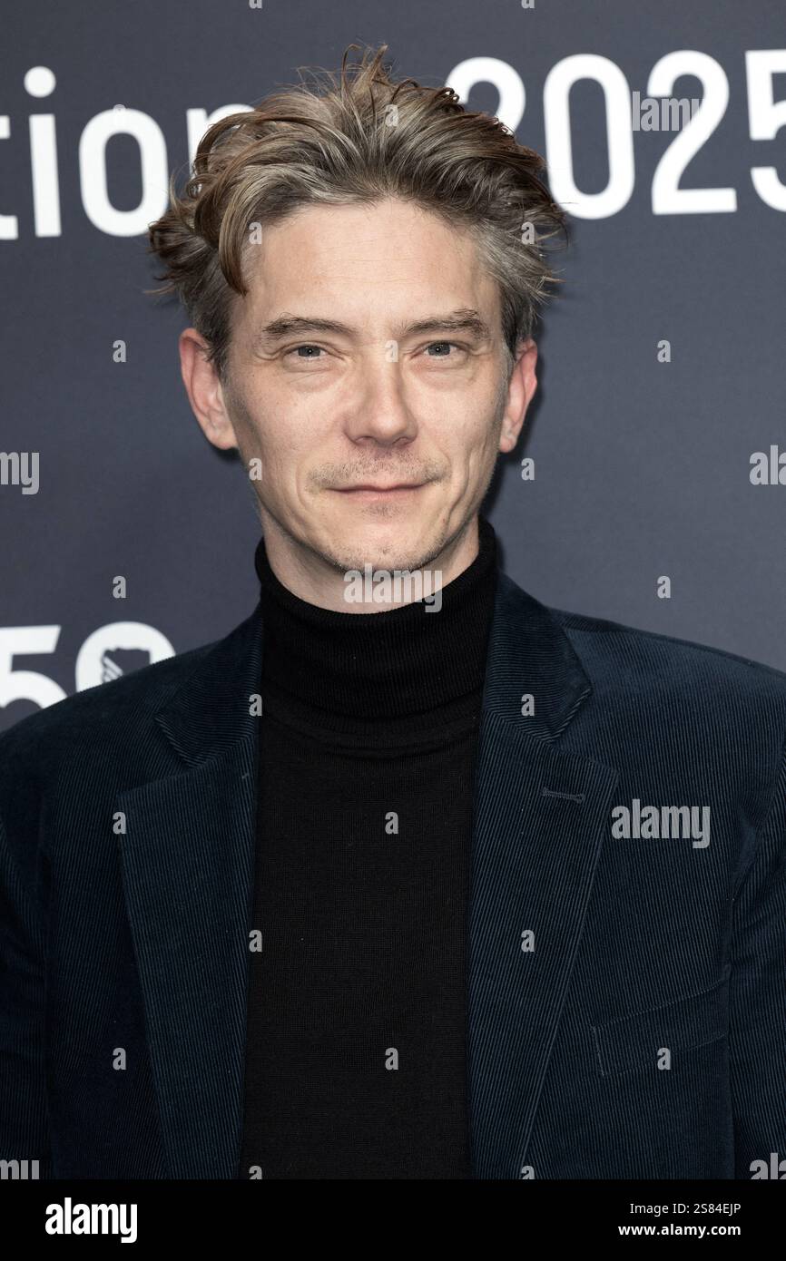 Paris, France. 20th Jan, 2025. Swann Arlaud attends the "Cesar ...