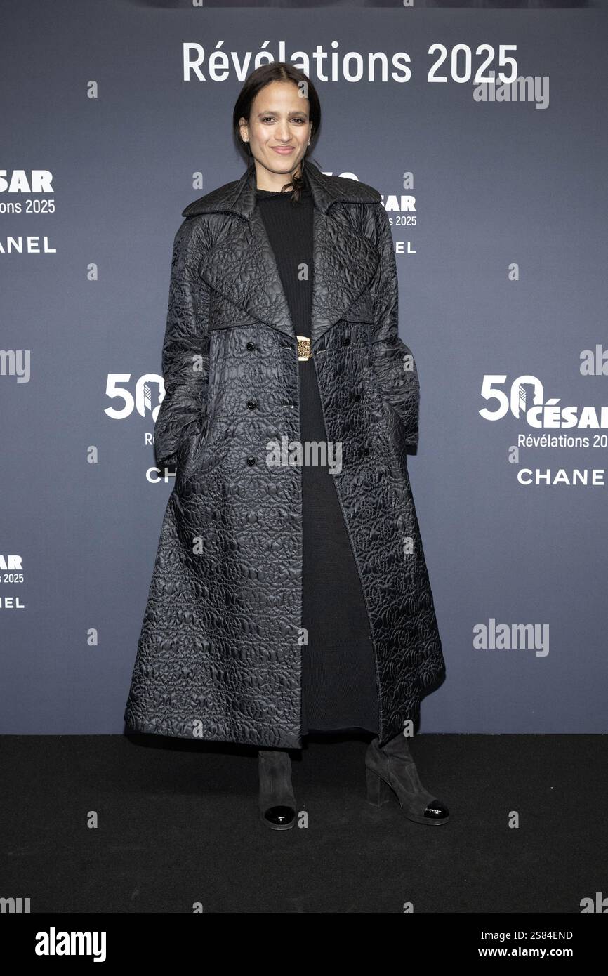 Paris, France. 20th Jan, 2025. Mati Diop attends the "Cesar ...