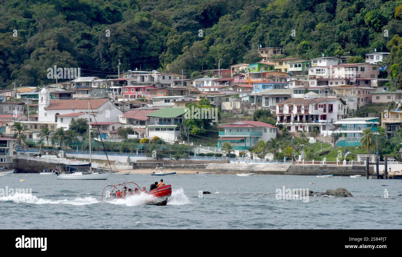 Isla Taboga, USA. 9th Jan, 2025. Isla Taboga, a village of n estimated ...