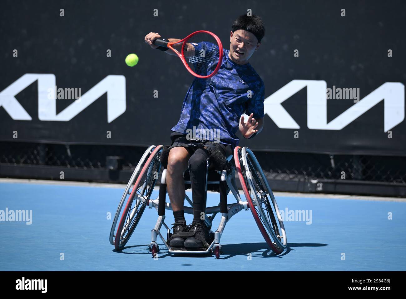 Melbourne, Australia. 21st Jan, 2025. Takuya Miki of Japan during his ...