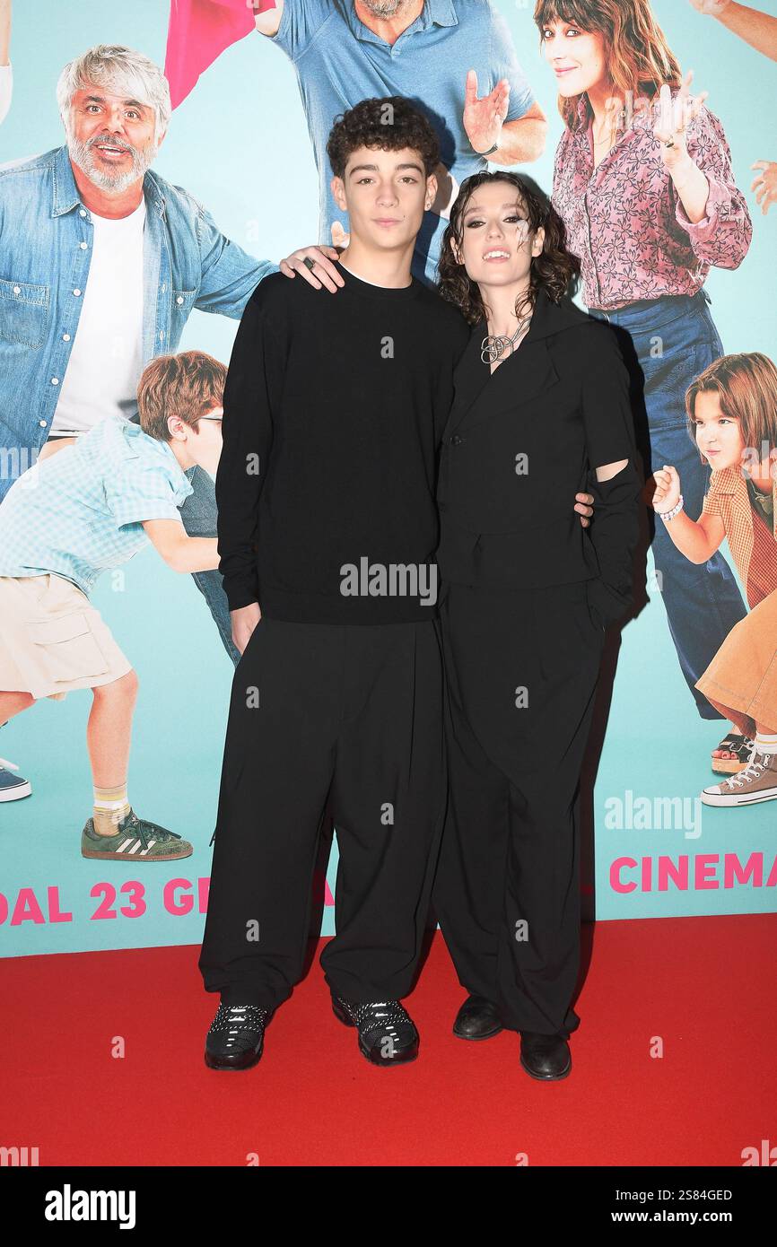 Rome, Italy. 20th Jan, 2025. Rome, Cinema Adriano Premiere of the film ...