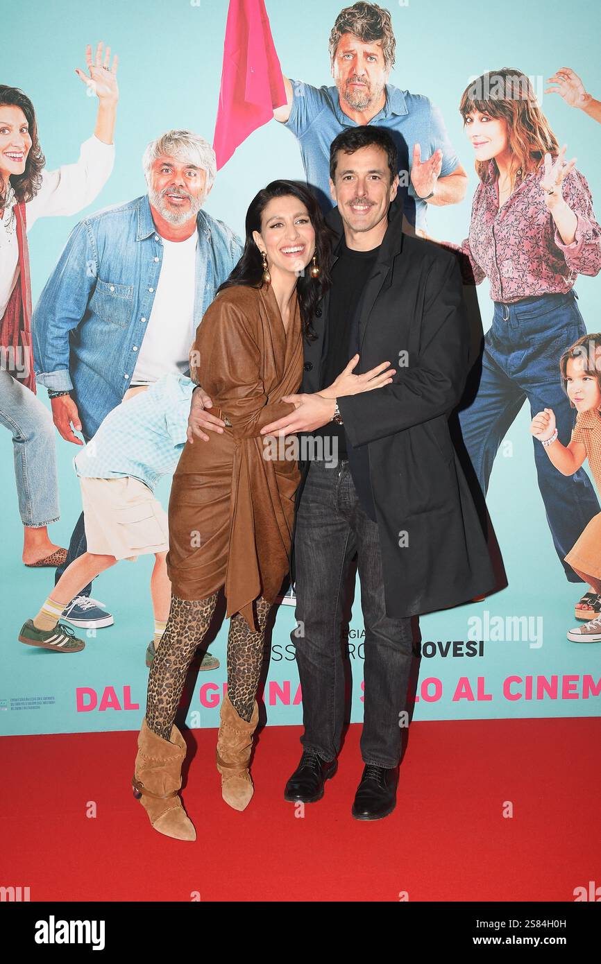 Rome, Italy. 20th Jan, 2025. Rome, Cinema Adriano Premiere of the film ...